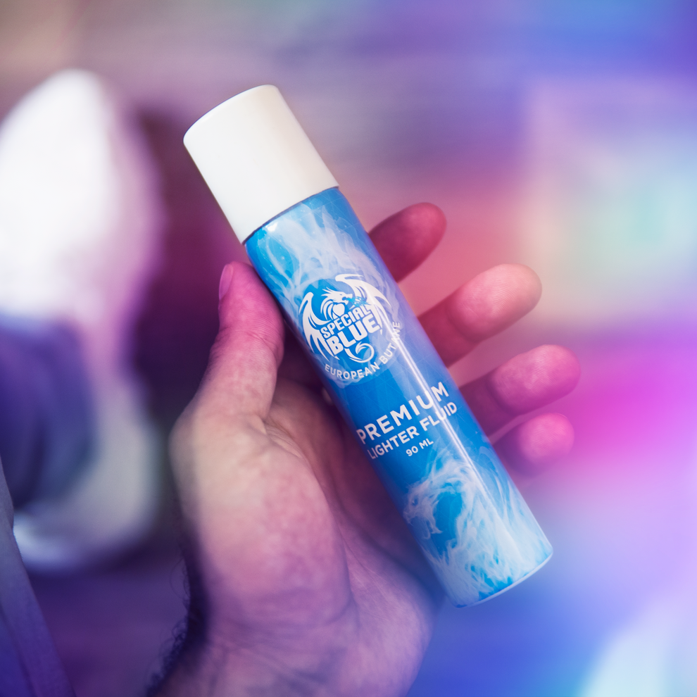 Mini 90ml Butane Refill - Clean Pure Butane | Special Blue