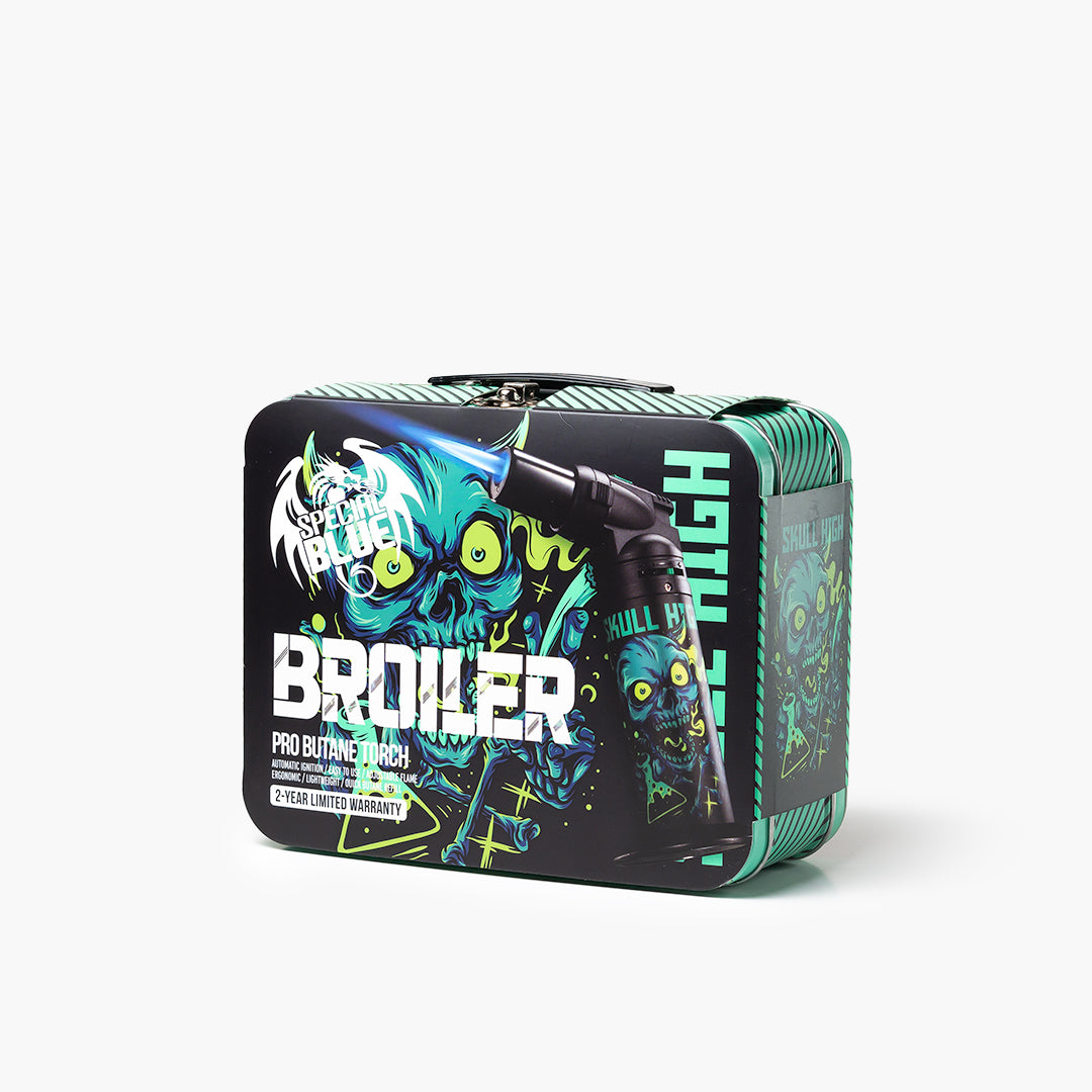 Broiler Pro Butane Torch - Toolbox artist SKULLZ – Special Blue