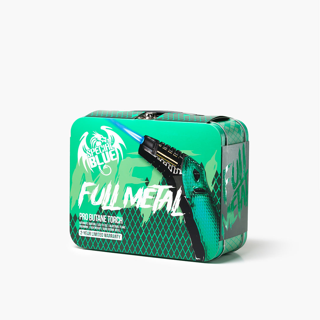 Full Metal Pro Butane Torch - Toolbox EMERALD GREEN – Special Blue