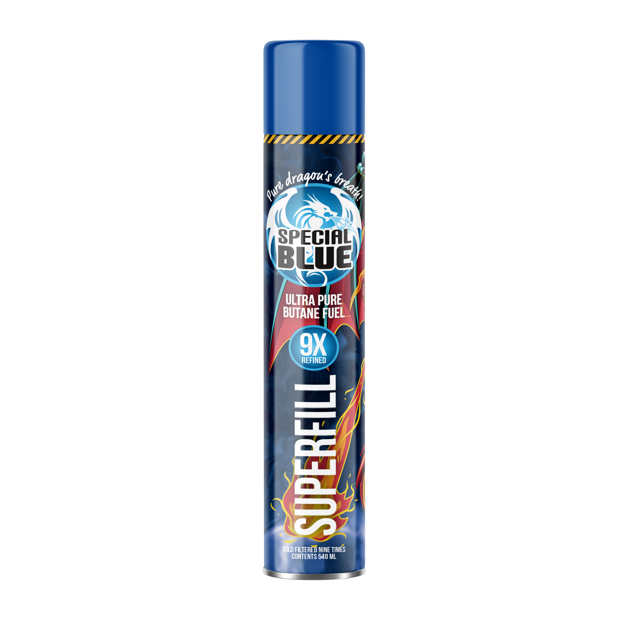Special Blue 9x Refined 540 ml Butane Can